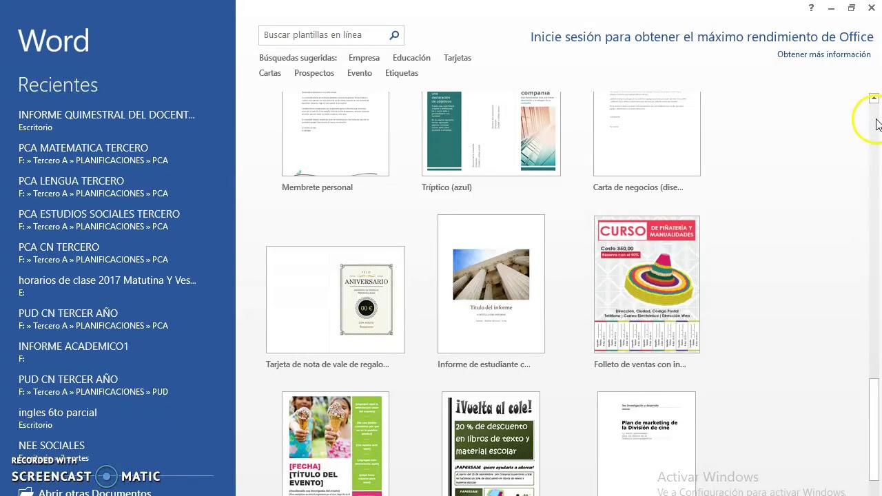 COMO INGRESAR A WORD - YouTube