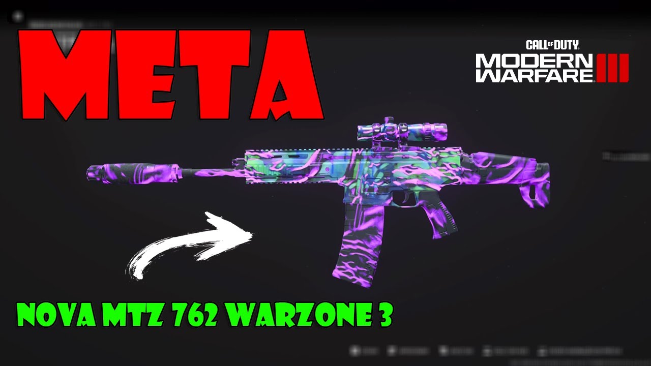 MTZ 762 MW3 - NOVO META warzone 3 season 1 - YouTube