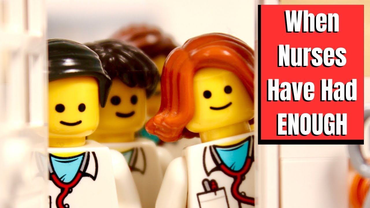 When Nurses Have Had Enough | LEGO Hospital Stop Motion - YouTube