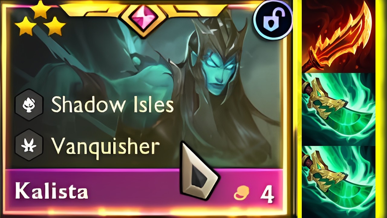 How Broken is Kalista ⭐⭐⭐ 3 Star with that Toxic BUILD | TFT SET 16 ...