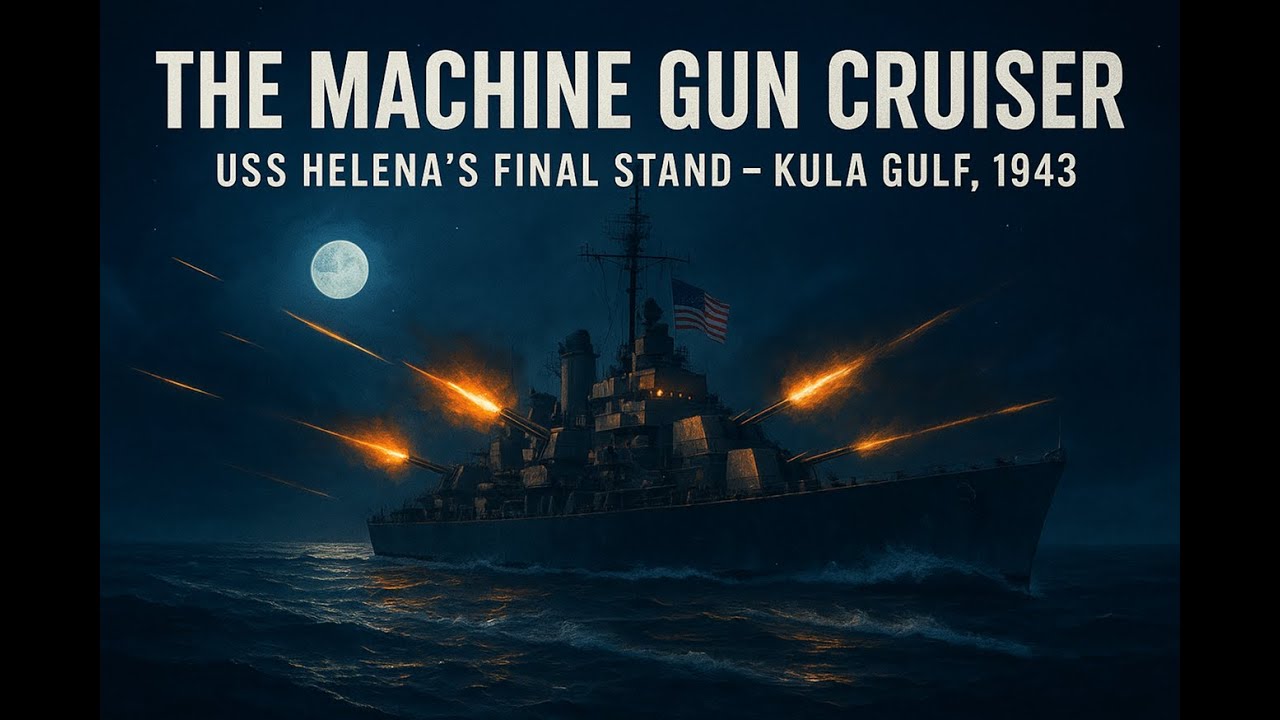 The Machine Gun Cruiser: How USS Helena Made the Japanese Fear the ...