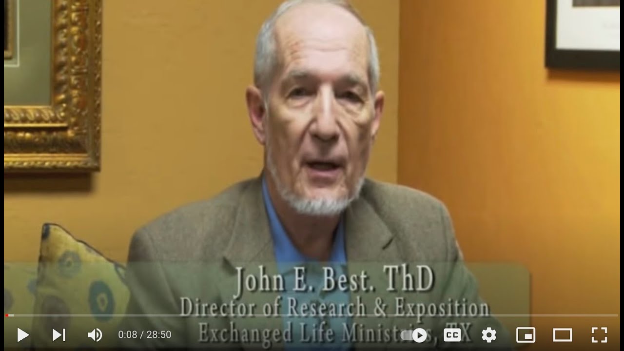 The Story of My Life in Christ - Dr. John Best (part 2) - YouTube