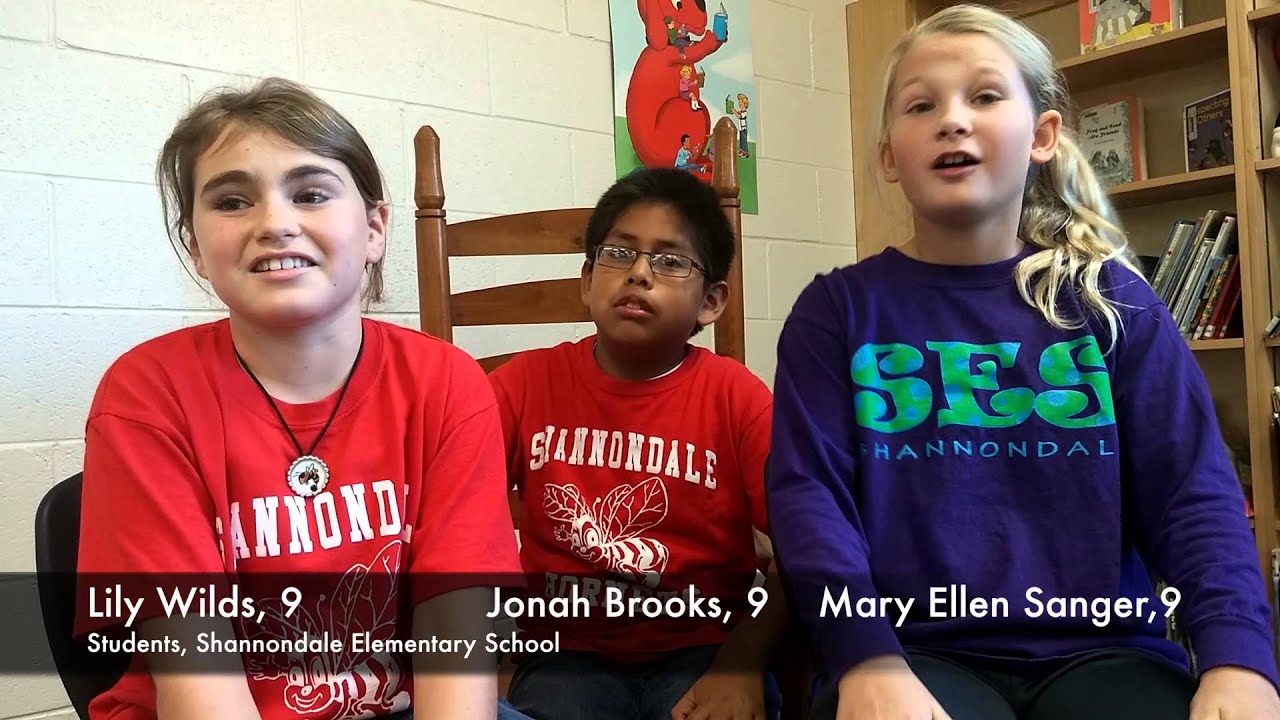 Shannondale Elementary unveils new library - YouTube