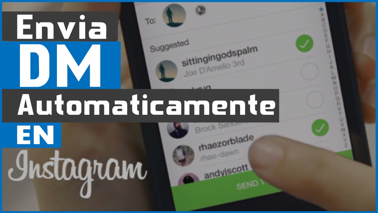 Como AUTOMATIZAR Los Mensajes Directos (DM) de INSTAGRAM | Di Hola ...