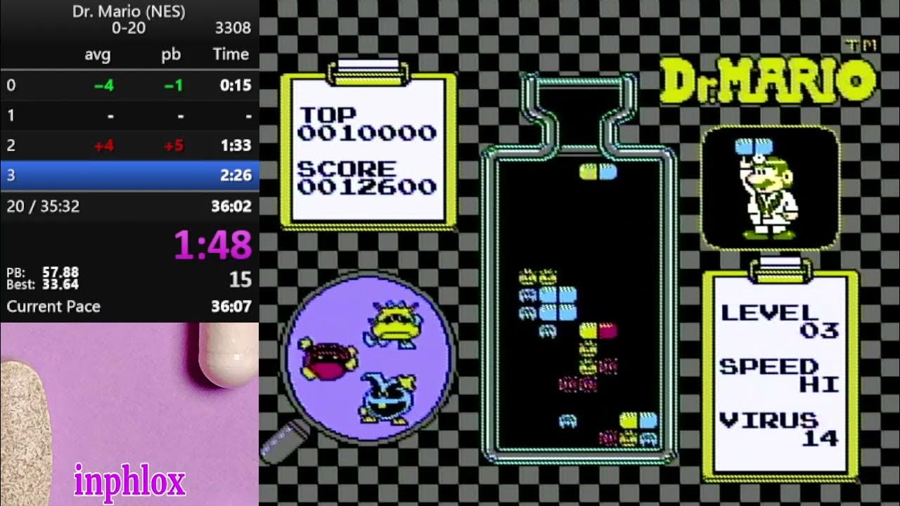 Dr. Mario (NES) / Level 3 29.66 - YouTube