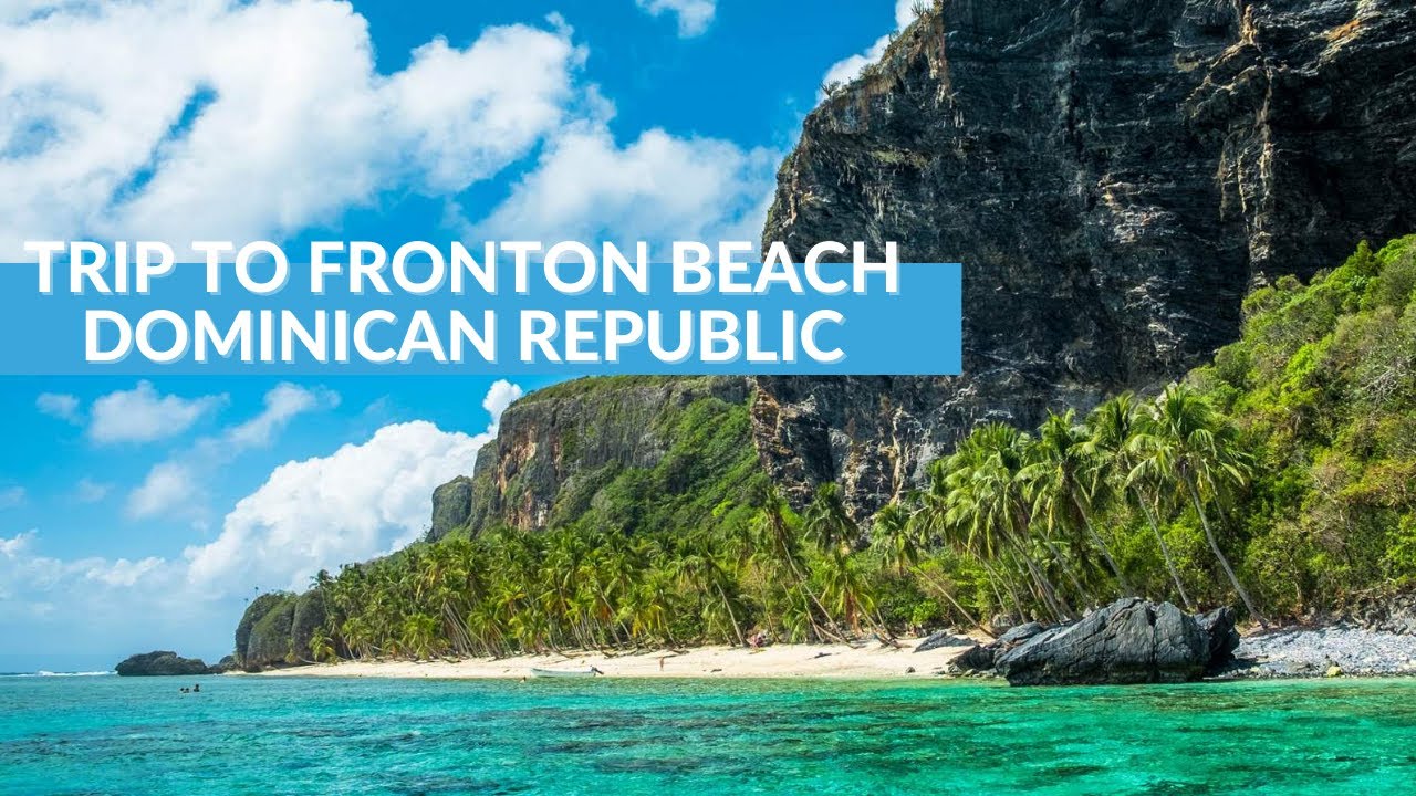 Boat trip to Fronton Beach in Samaná Peninsula | Travel Vagabonds - YouTube