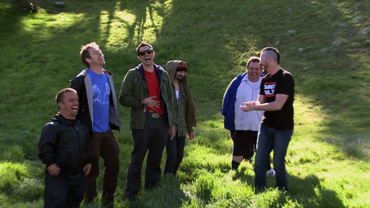 Jackass 3.5 | Flying nut high-five - YouTube