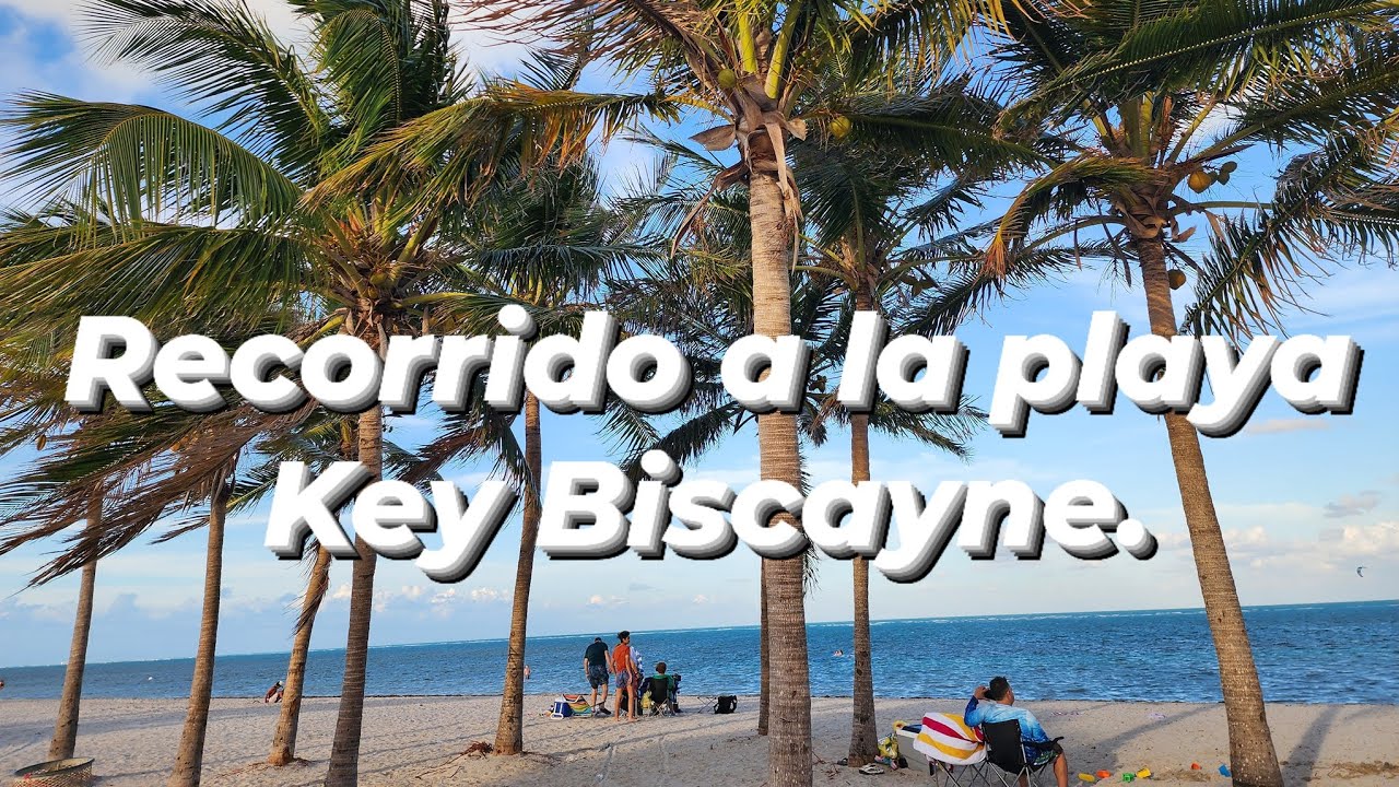 Recorrido a la playa de Key Biscayne🥰 - YouTube