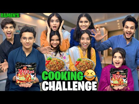 COUPLES RAMEN's COOCKING CHELLENGE // KOREAN NOODLES