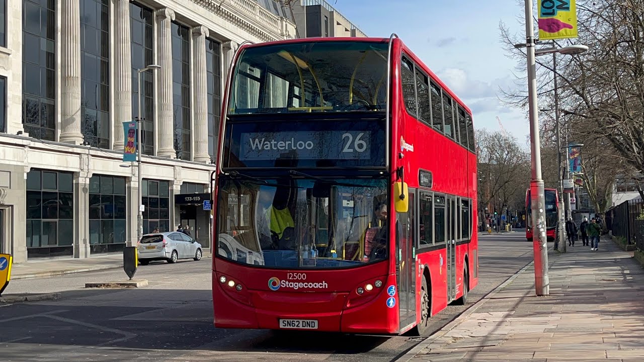 FRV. Stagecoach London Route 26. Waterloo - Hackney Wick. Enviro400 ...