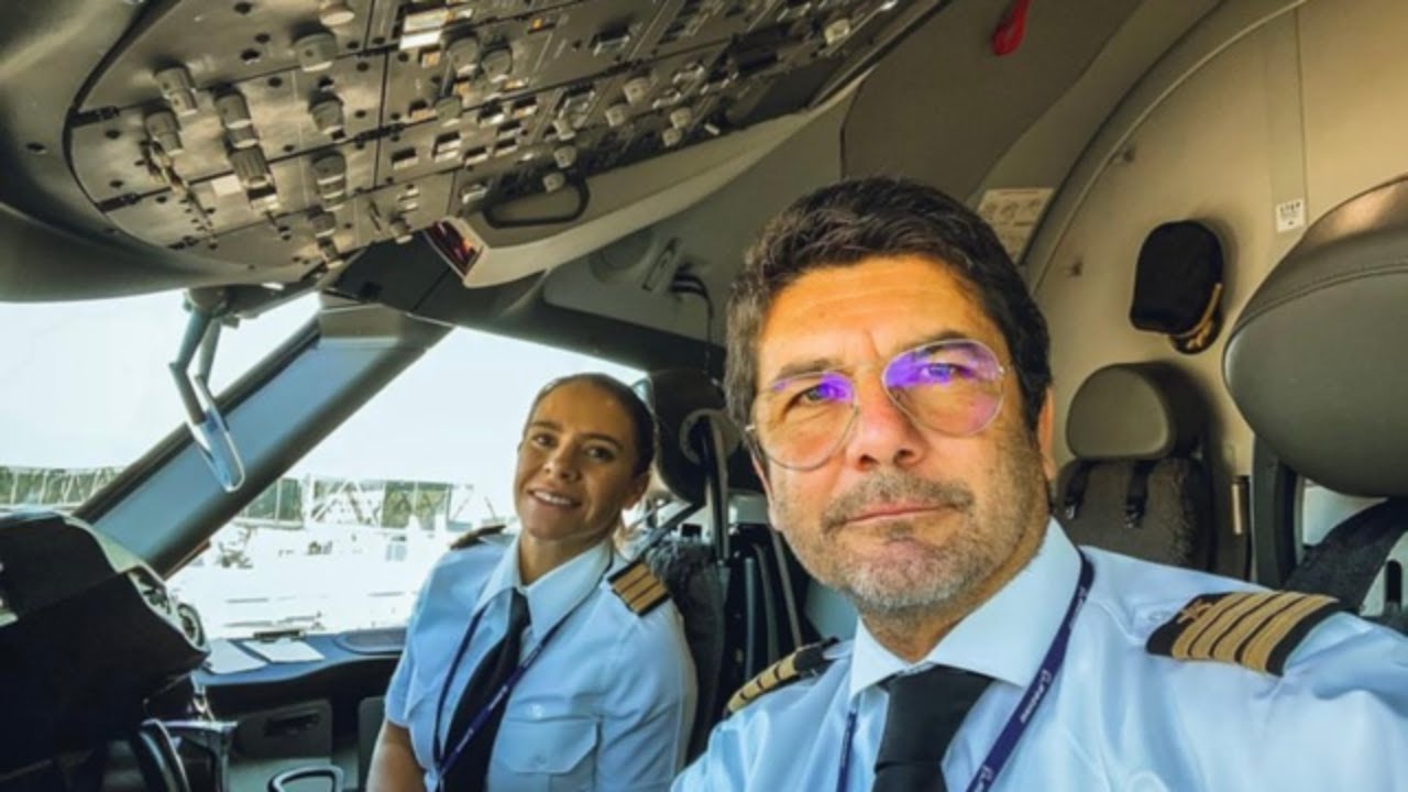 B787 FERNANDA ATERRIZA perfecto en Ciudad de Mexico I FEMALE PILOT ...