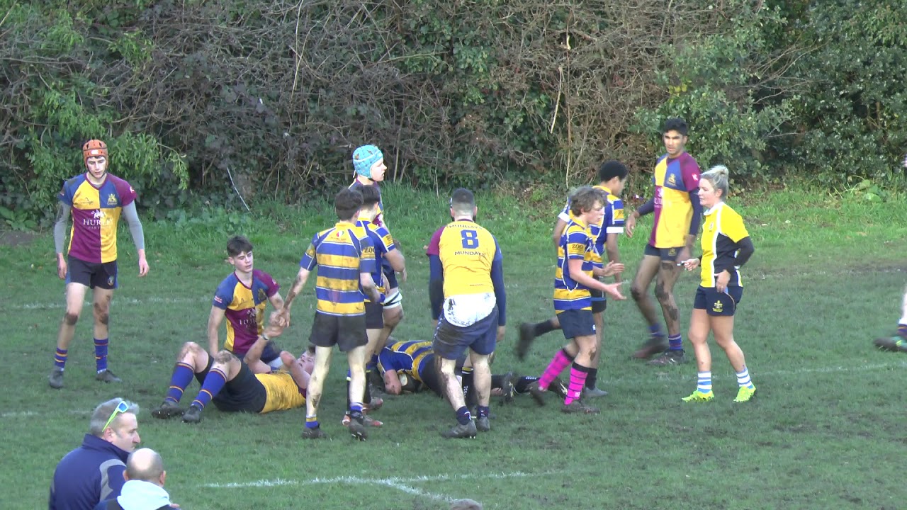 Old Ruts XV Colts vs Cobham XV Colts 1st half. HT: 21-10 - YouTube