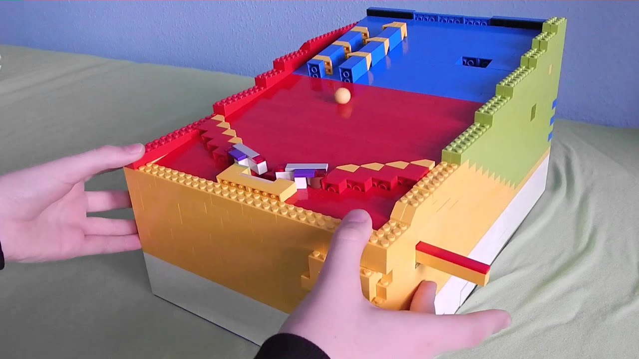 Lego Pinball machine V1 - YouTube