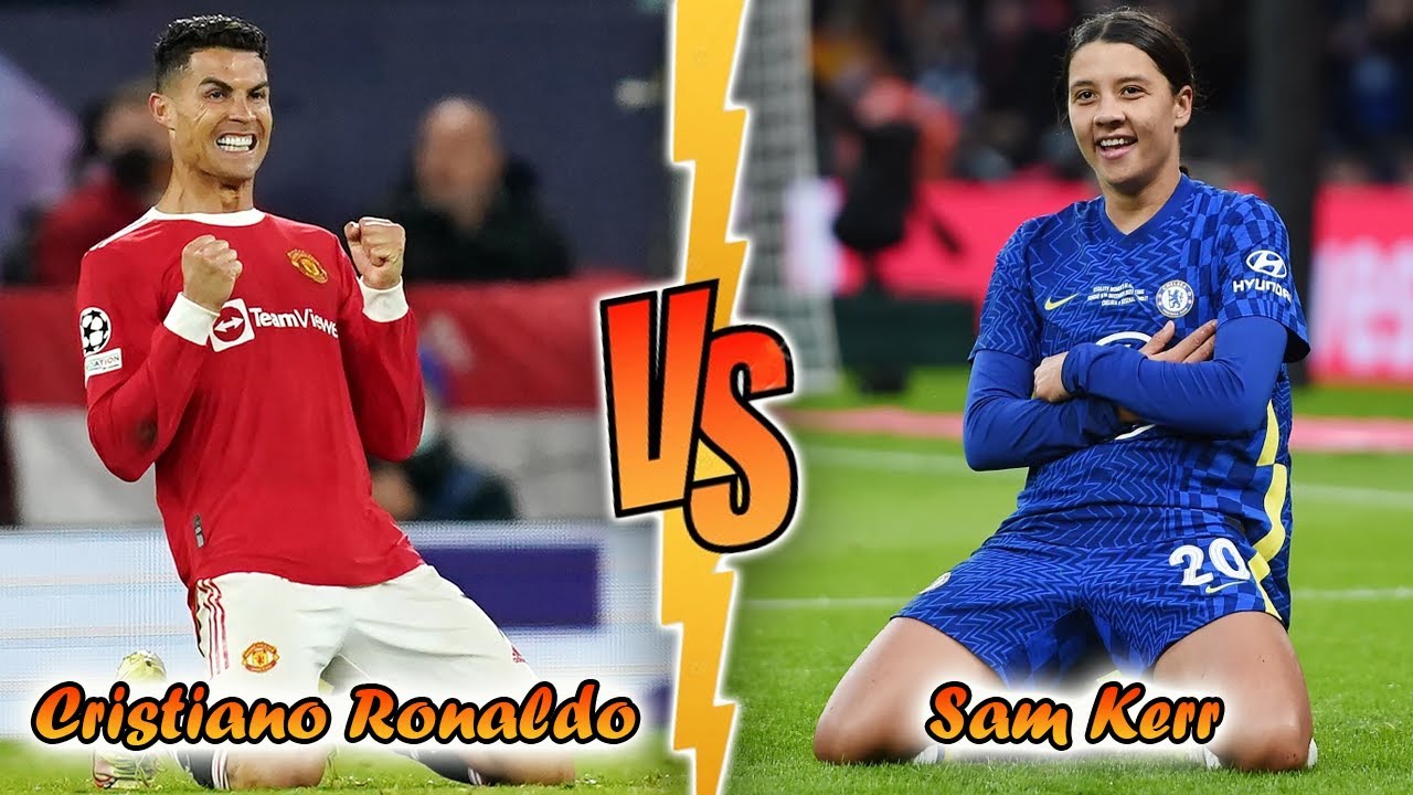 Cristiano Ronaldo VS Sam Kerr Transformation ⭐ 2023 | From 01 To Now ...
