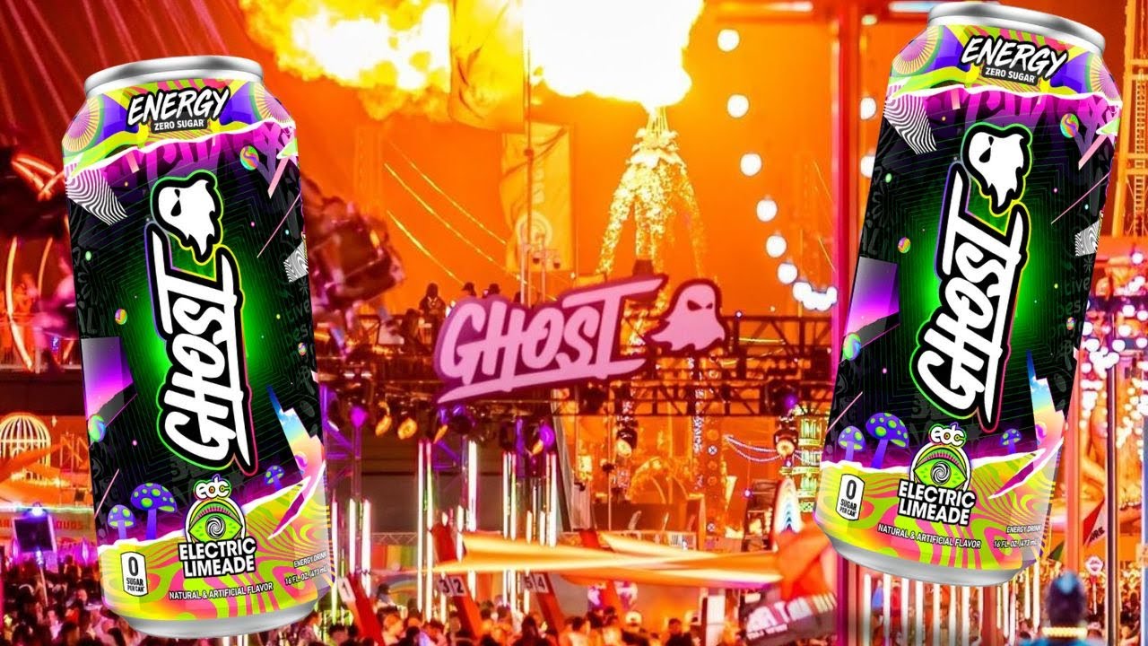 Ghost Energy Drink Electric Lime Review & Taste Test - YouTube