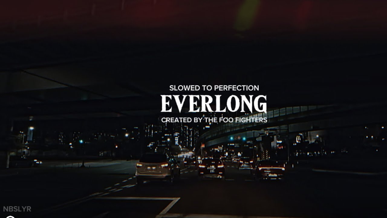 Everlong - Foo Fighters (slowed to perfection) #slowed #music # ...