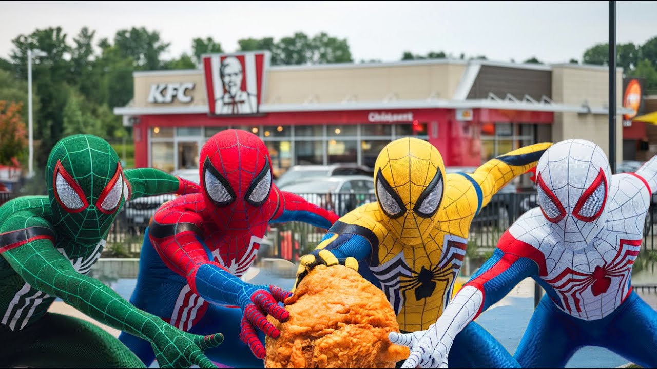 Spider-man in real life-🕷️ Red Spider vs Female Spider The Unexpected ...