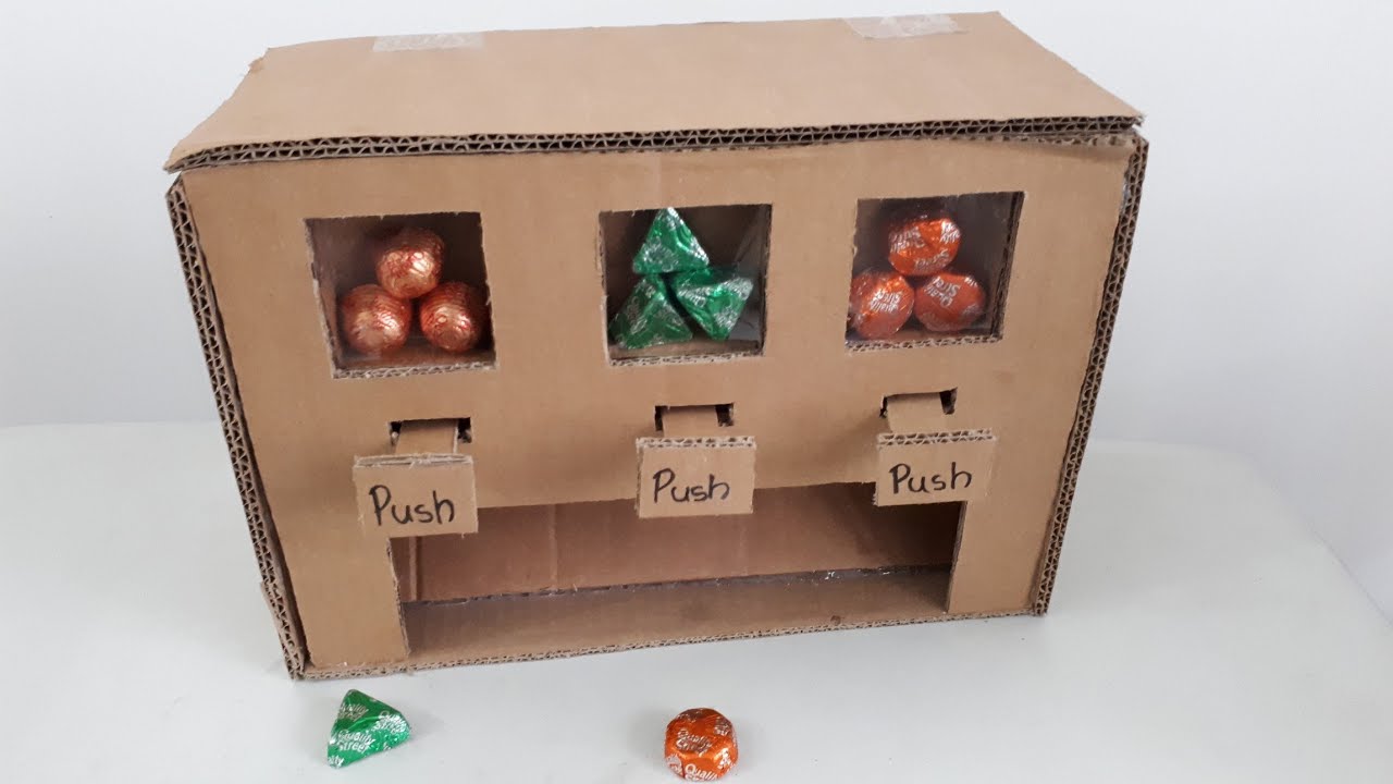 How To Make A Multi Candy Vending Machine DIY YouTube How To Make A Multi Candy Vending Machine DIY YouTube