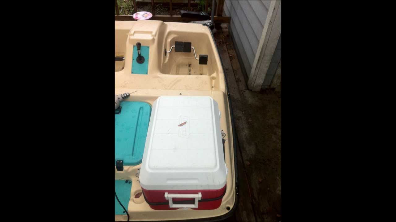 Paddle (Pedal) Boat Project and First Testing - YouTube