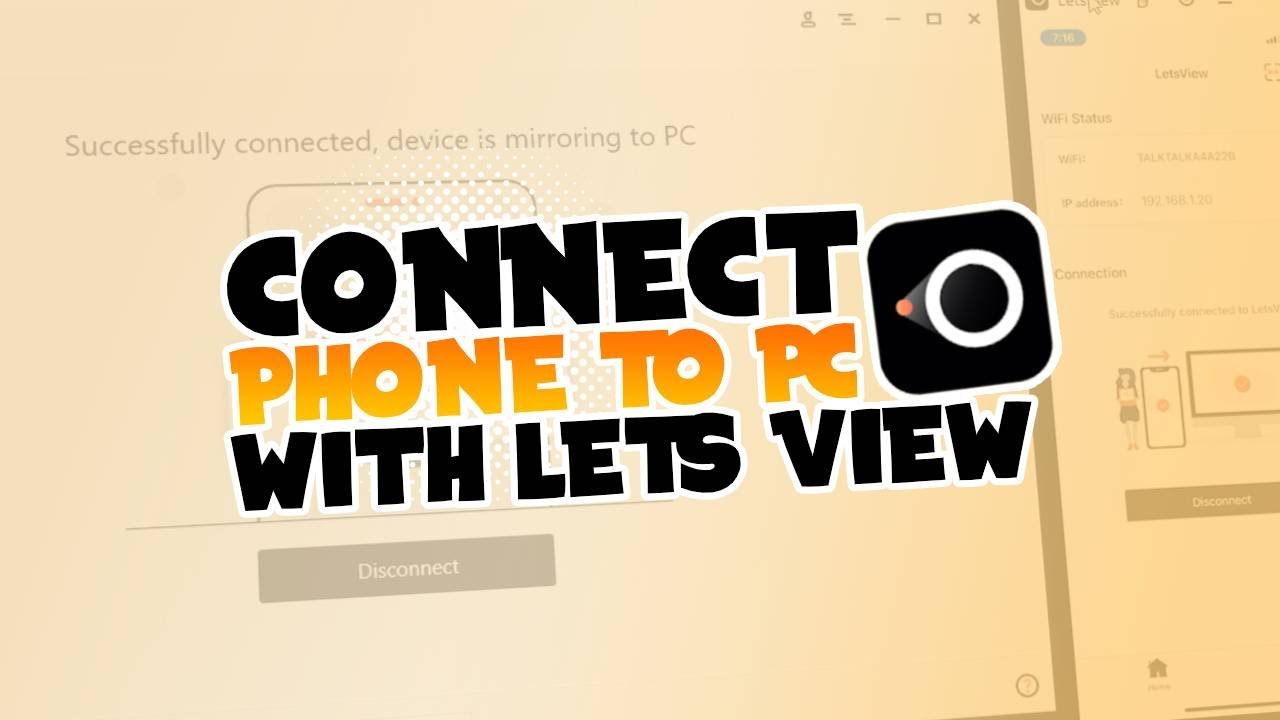 How to connect your phone screen to pc-[IPhone] - YouTube