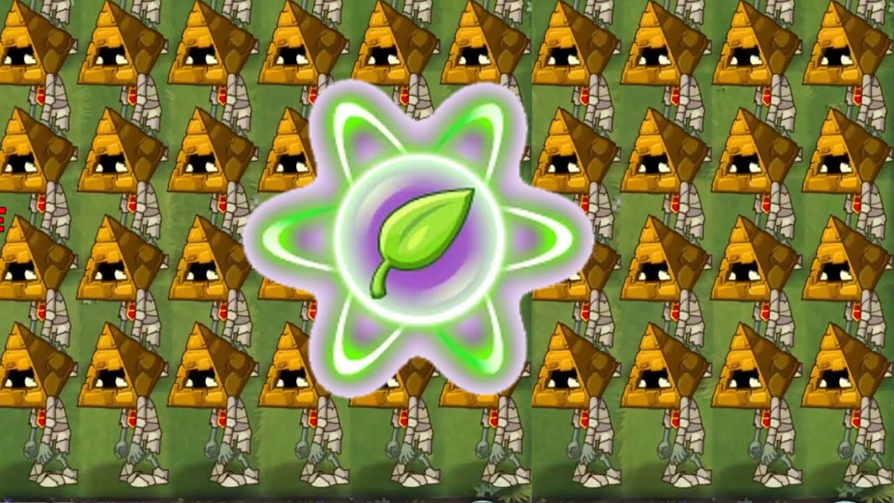 PVZ2 All Plants With 5 Plant Food VS 999 Pyramid Head Zombie| MIMI ...