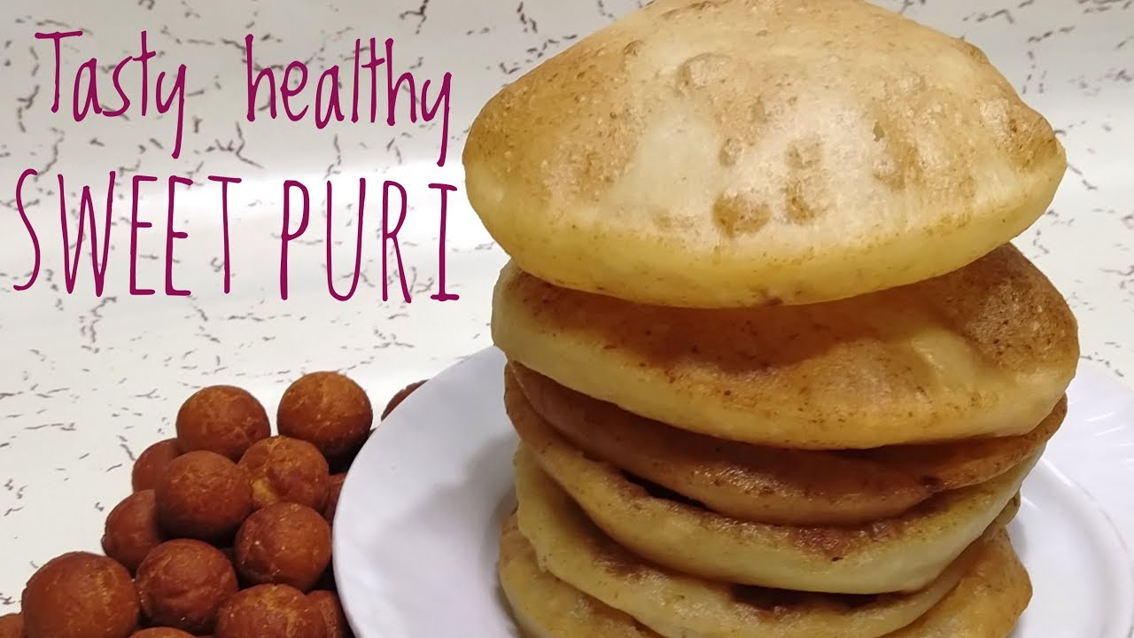 बस 5min में बनाएं soft sponge sweet Puri/शकरकंद पूरी/shakarkand Recipe ...