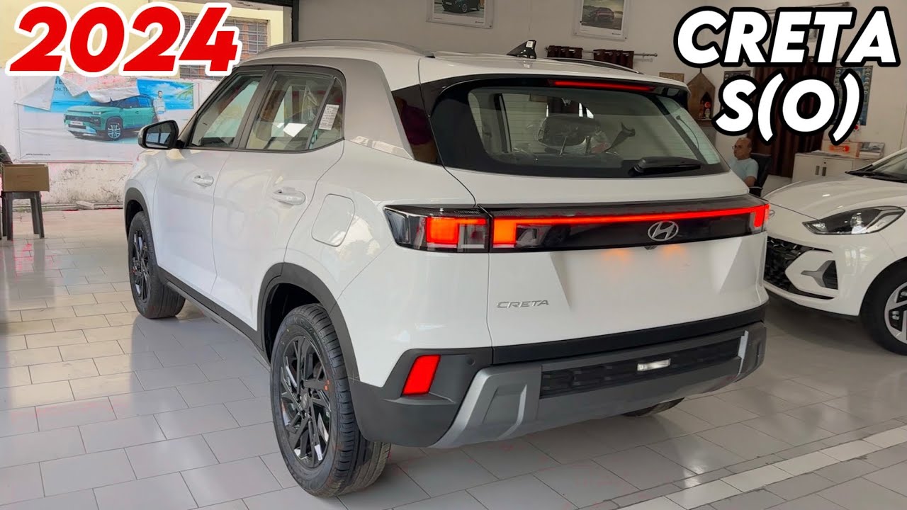 HYUNDAI CRETA S(O) 2024 SUNROOF ALLOYS Updated Model || CRETA 2024 S ...