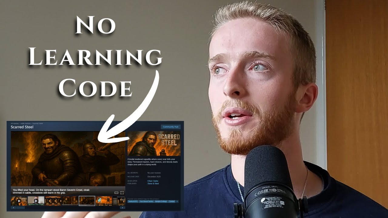 How I Built a Game Without Knowing How to Code (Full Breakdown) - YouTube