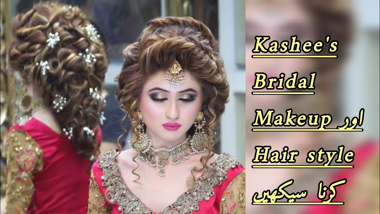 Kashee's Viral Soft Touch Bridal Makeup And Hair Style Step By Step ...