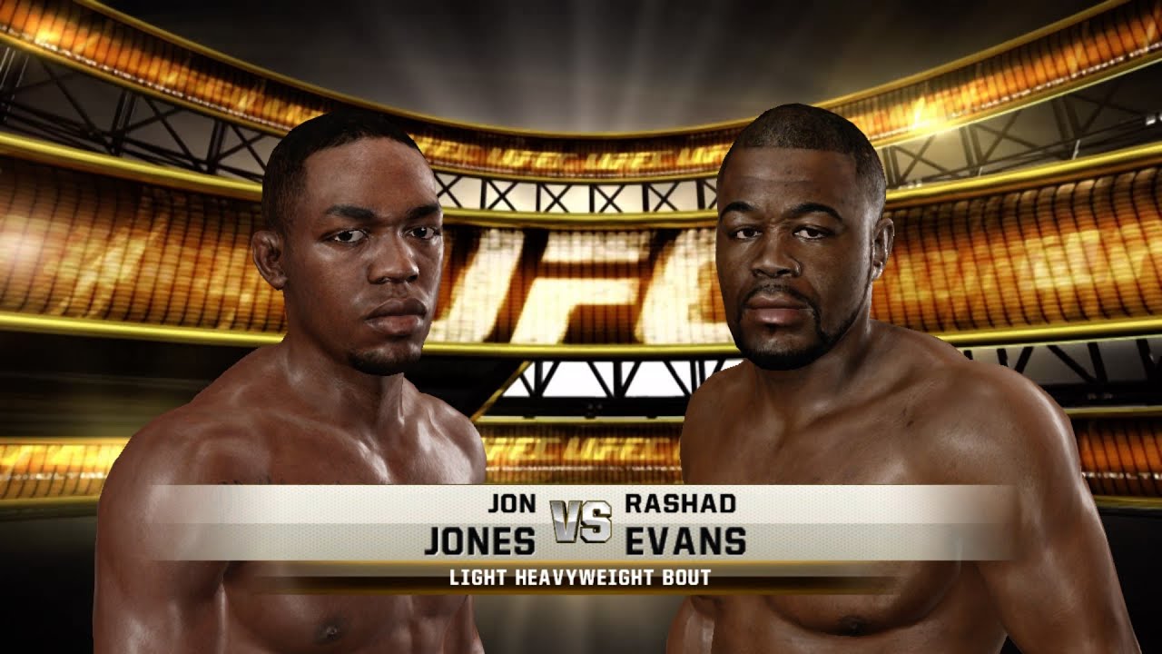 Jon Jones vs Rashad Evans UFC Undisputed 3 - YouTube