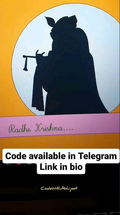 Lord Krishna Logo In With Pythonturtle Hp Laptop And Pc Coding Krishna Pythonturtle Youtube