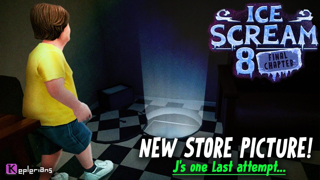 The Final ESCAPE route & J's picture revealed ICE SCREAM 8!!!😱🏃 | Ice ...