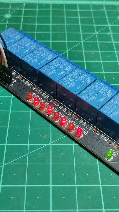 Chaser using Arduino and 8 Channel Relay #arduino #relay #led #chaser ...
