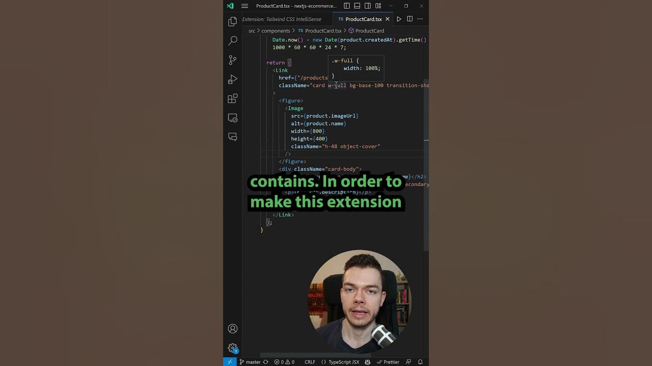 The Best VS Code Setup for TailwindCSS (+ Prettier) - YouTube