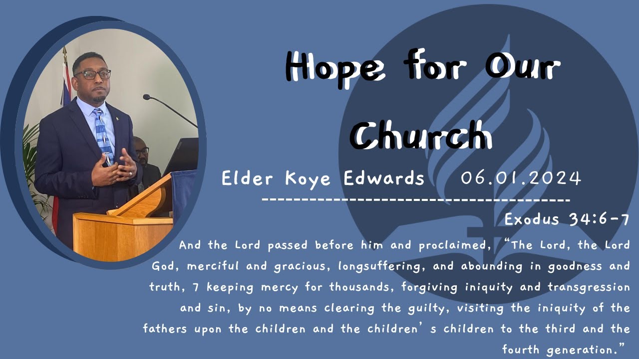 Hope for our Church, Elder Koye Edwards - YouTube