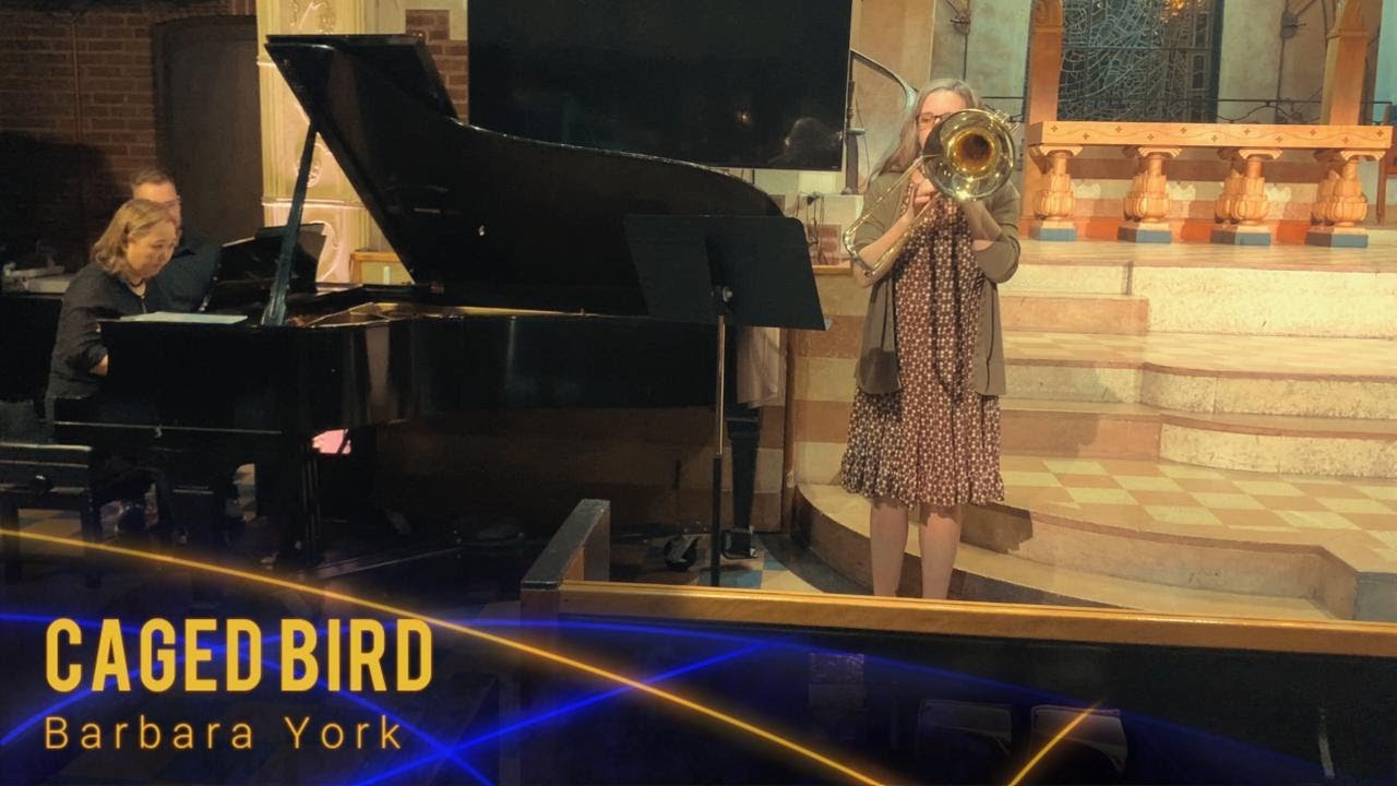Caged Bird for Bass Trombone, performed by Jennifer Wharton and Hanako ...