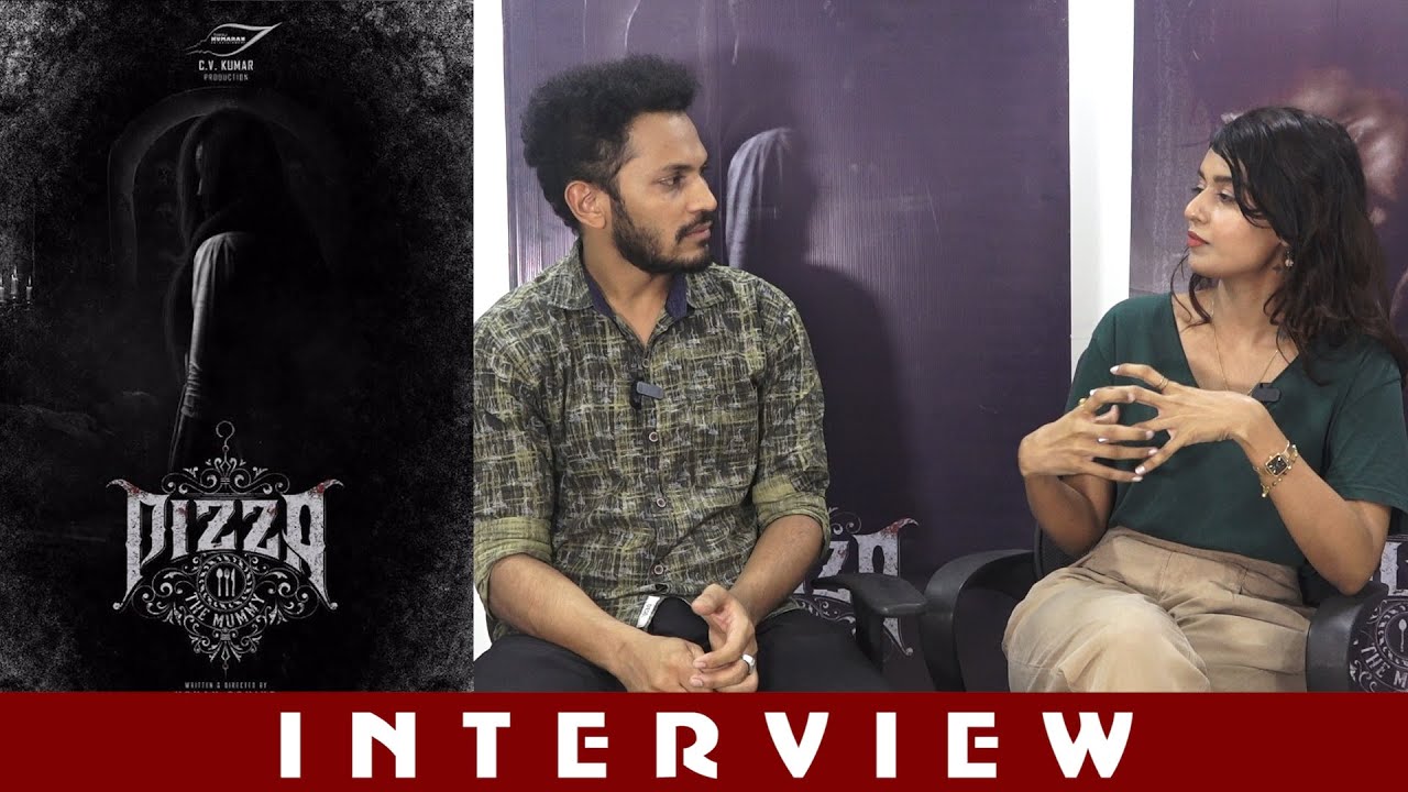 Actress Pavithra Marimuthu & Actor Kureshi @ Pizza 3 The Mummy Team ...