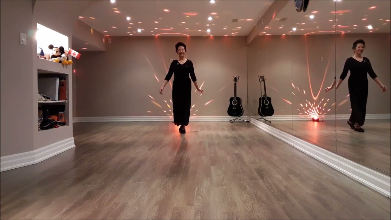 I Am Sailing line dance (Dance & Teach) - YouTube