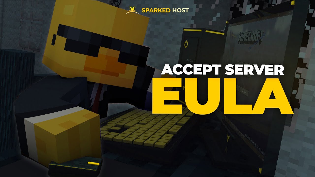 How to Accept Minecraft Server EULA - YouTube
