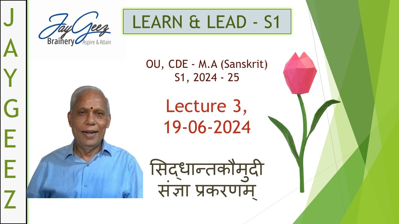 L n L, S1, Samjna Prakaranam, L3, 19 06 2024 - YouTube