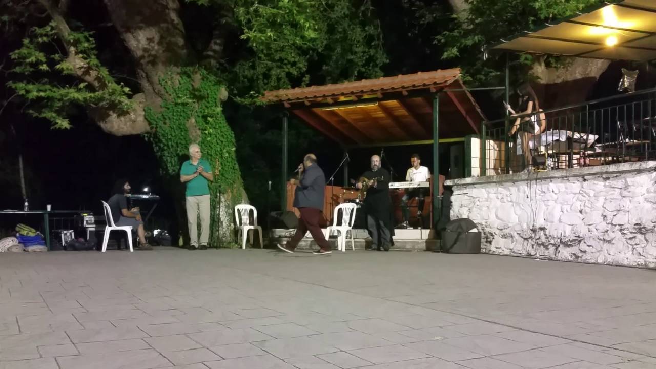 Ο Παπά Γιαννης παίζει μπουζουκι - YouTube