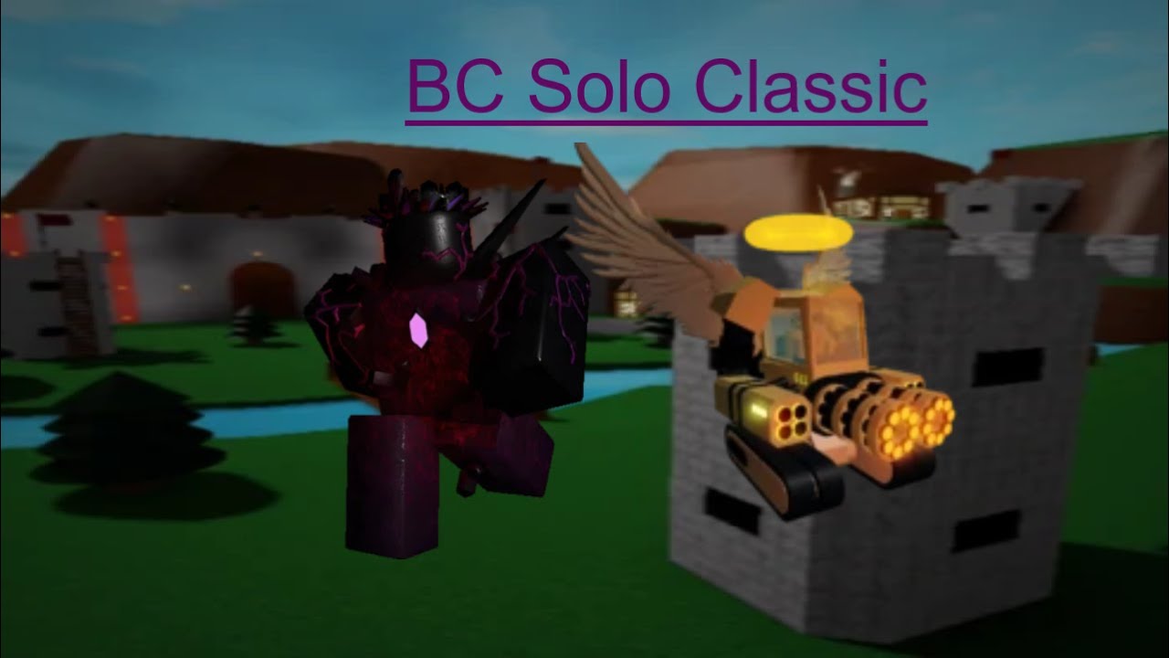 SOLO Classic Mode on Blocky Castle - TBBF Roblox - YouTube