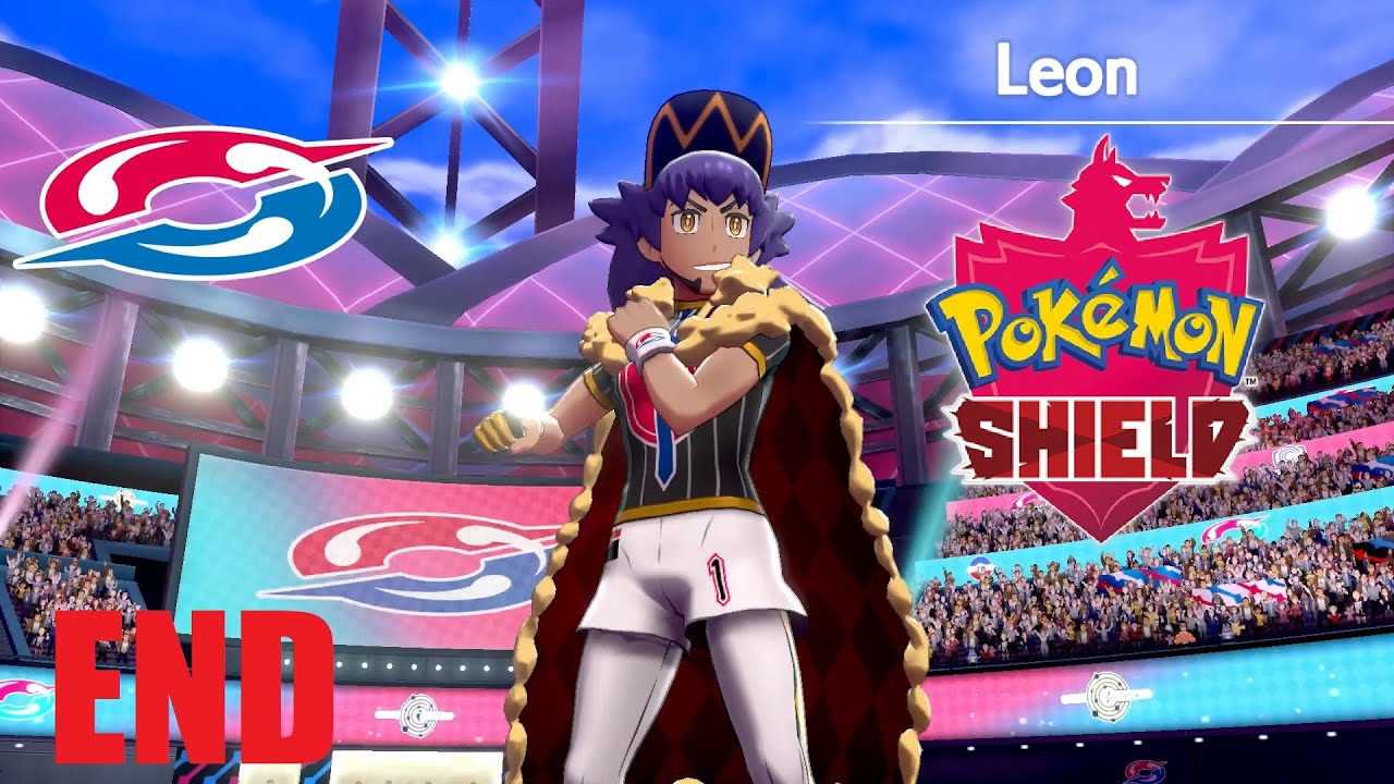 Champion Leon Battle + Ending! Pokemon Shield Walkthrough Part 10 ...