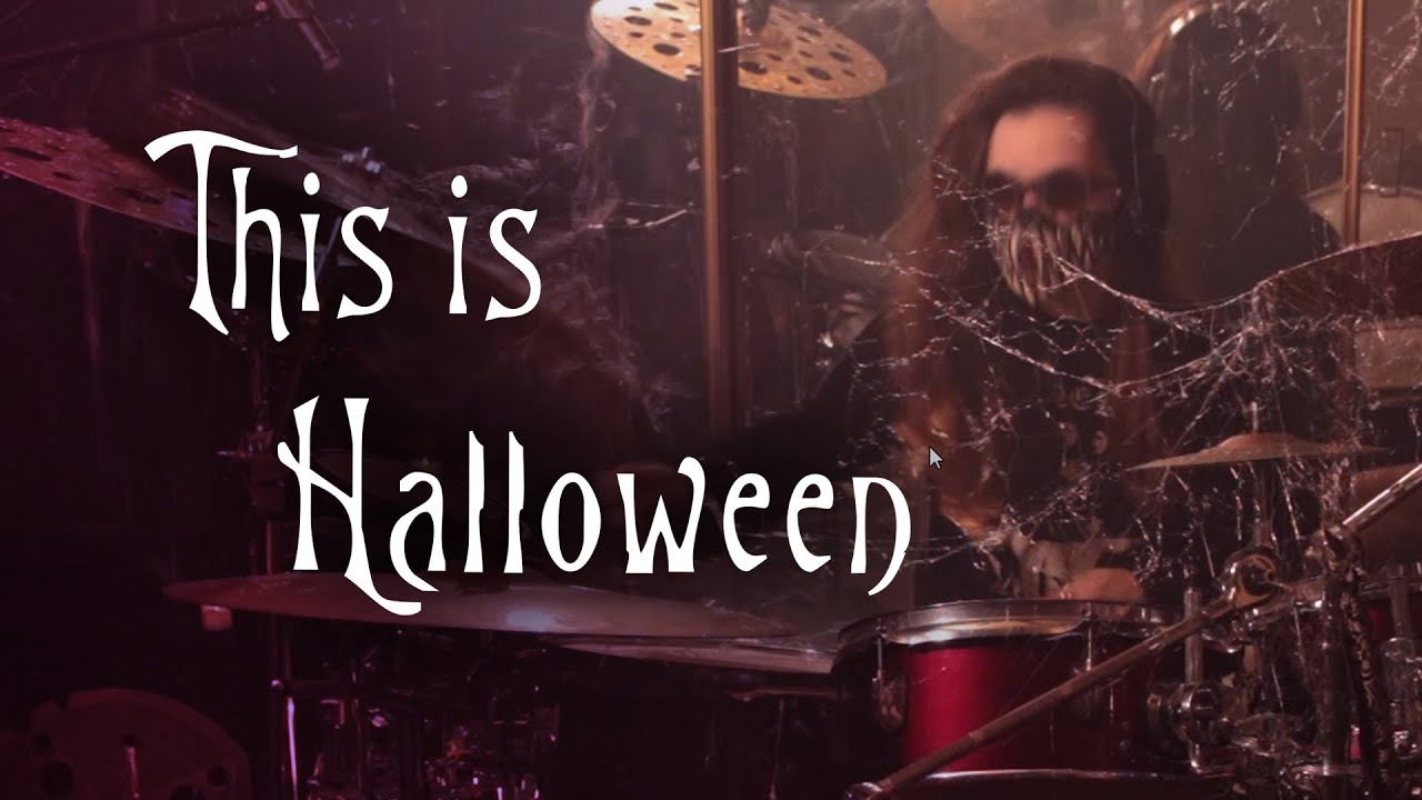 This is Halloween (Drum cover by ANNA) - YouTube