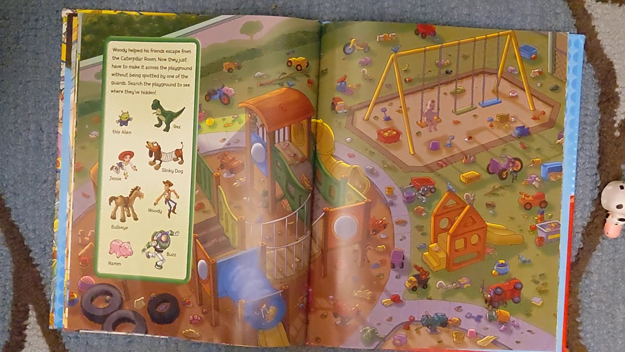 Books by Ben - Toy Story 3 Look & Find Page 6 - YouTube
