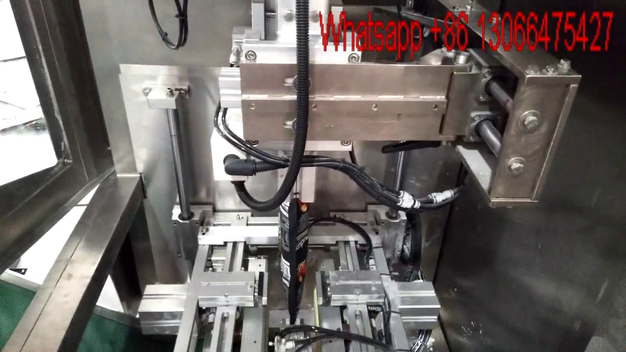 AUTOMATIC POWDER PACKING MACHINE 4SIDE SEAL - YouTube