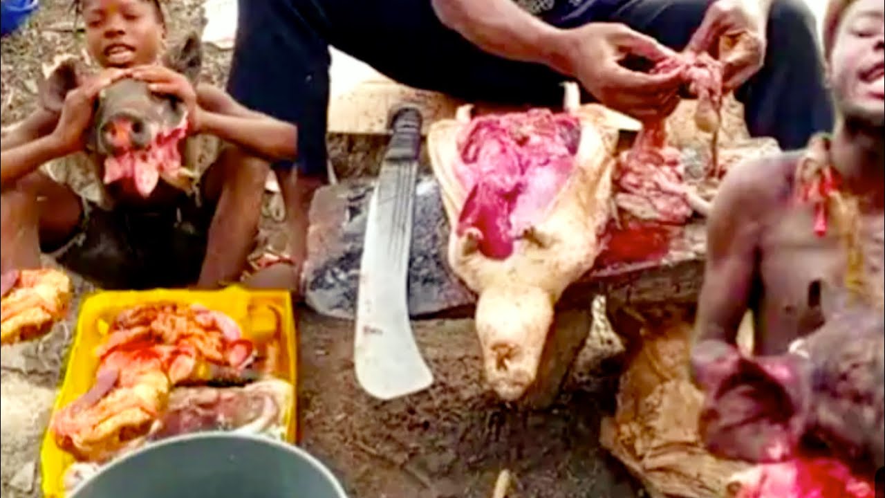 Traditional Hadza Cooking & Eating || Mastering Meals in the Bushes ...