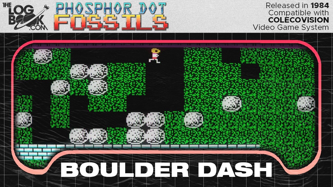 Phosphor Dot Fossils: Boulder Dash (Colecovision, 1984) - YouTube