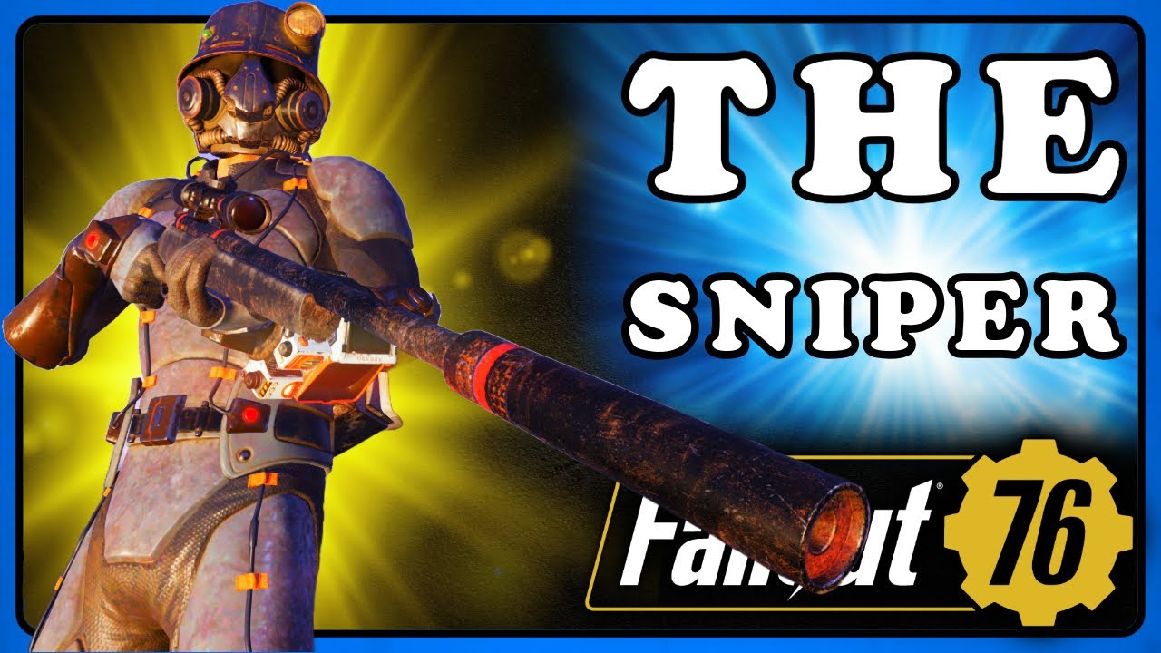 Fallout 76: The Sniper - One Shot Kill Build, Full HP. (Bloodied ...