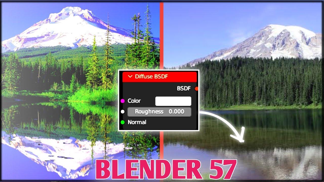 DIFFUSE BSDF BLENDER 57। Geometry Nodes in Blender । Basics - YouTube